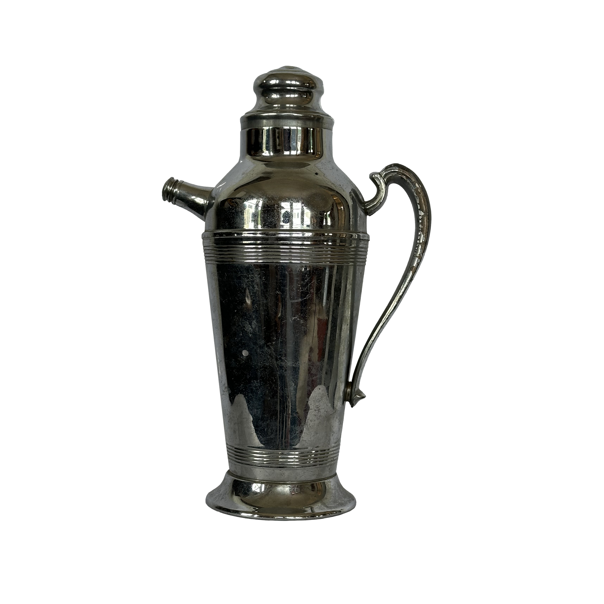 Vintage Stainless Chrome Batch Cocktail Shaker